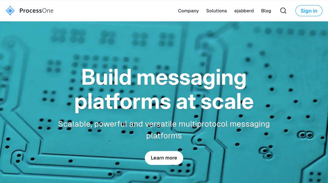 ProcessOne Unveils New Website