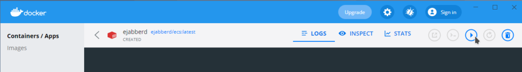 Install ejabberd on Windows 10 using Docker Desktop / ProcessOne